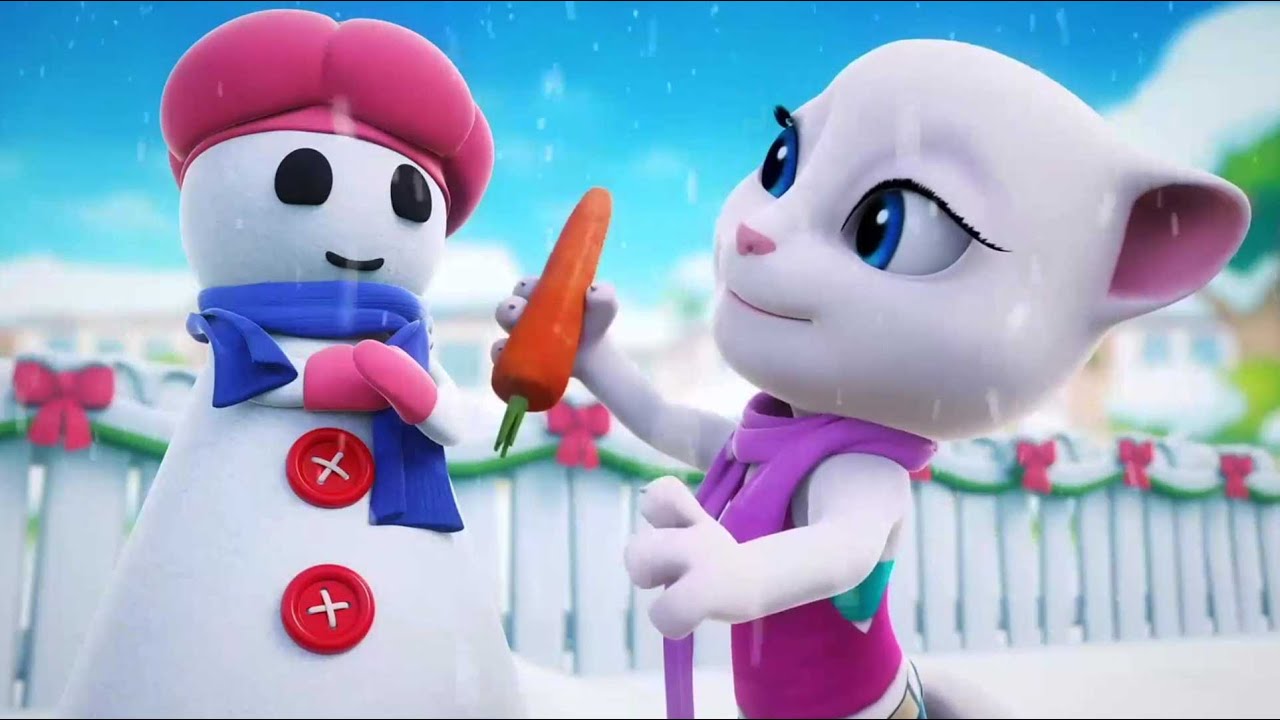 Talking Tom 😉 Winter Games ☃ Episodes collection ⭐ アニメ短編 | Super Toons ...