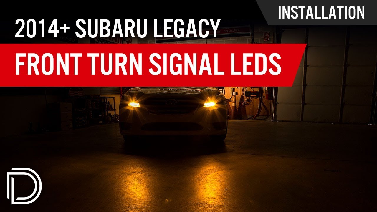 How to Install 2014+ Subaru Legacy DRL & Front Turn Signal LEDs by ...