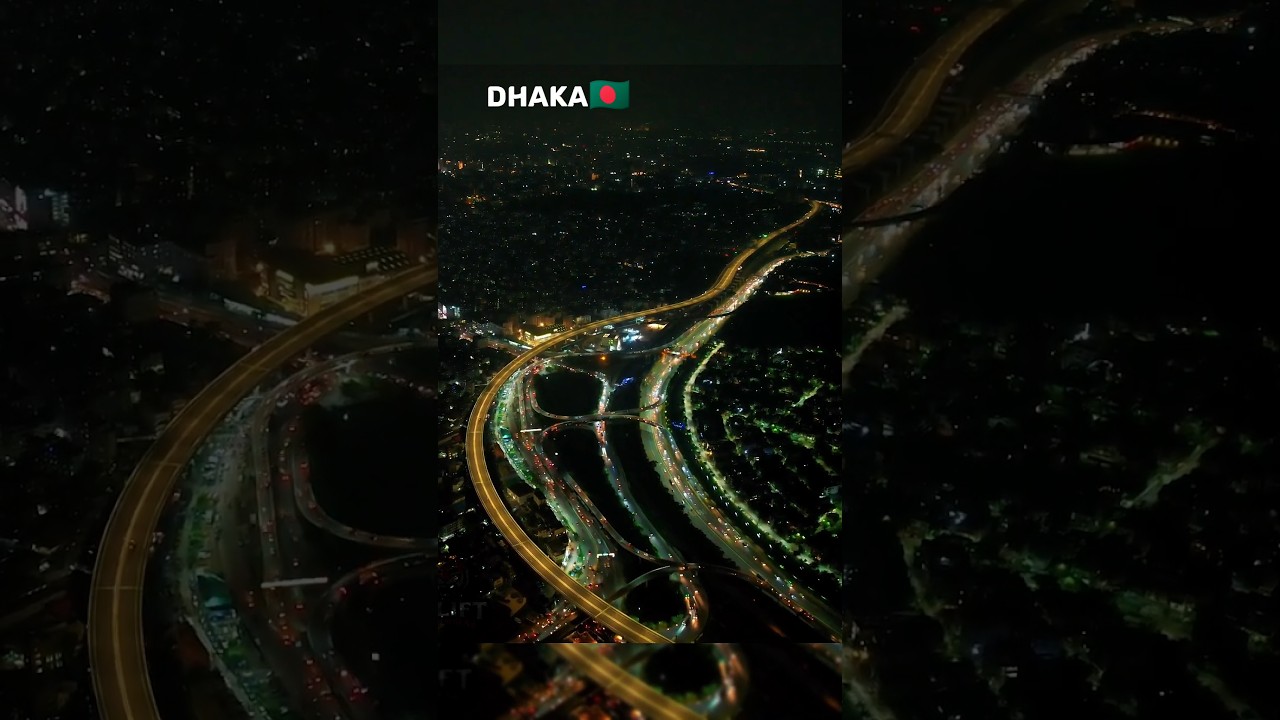 Dhaka City | Dhaka City night view | Bangladesh Edit #bangladesh #dhaka - YouTube