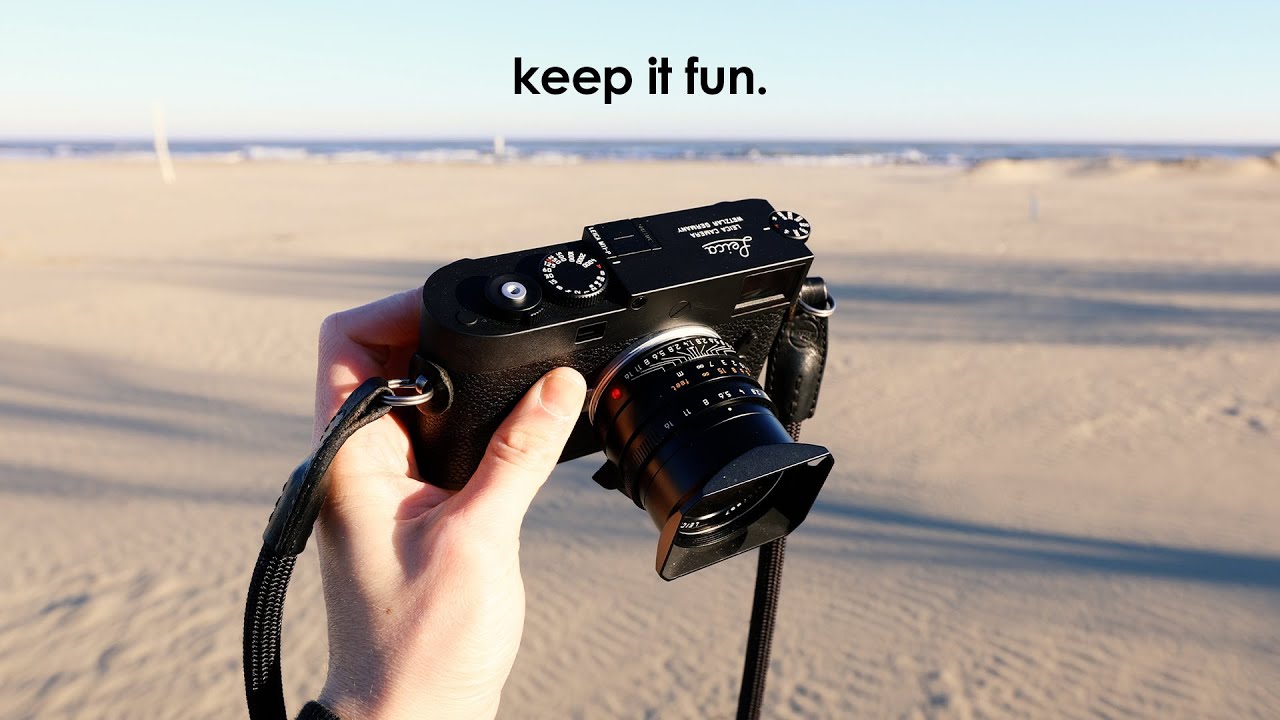 How I keep photography fun - YouTube