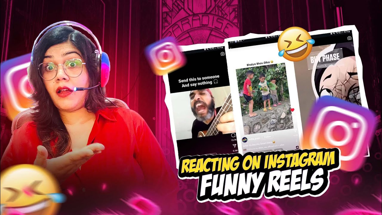 Instagram Funny Reels And Memes 😂😂 || Reaction Bindass Laila - YouTube