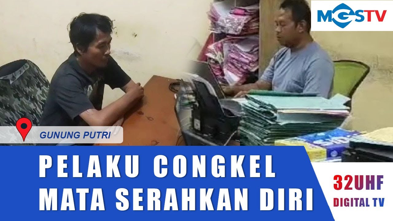 PELAKU SADIS CONGKEL MATA, SERAHKAN DIRI KE POLISI - YouTube