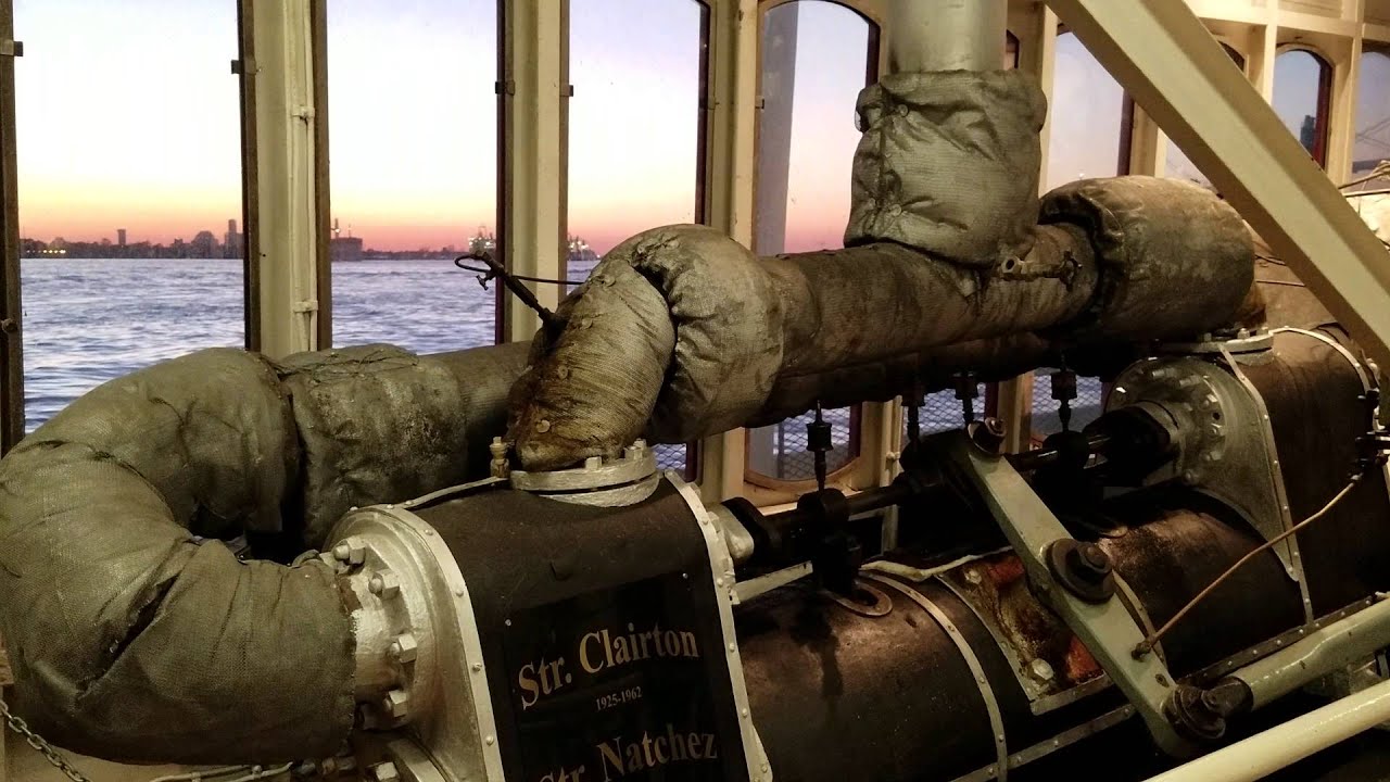 Natchez Steamboat Engine Room - YouTube