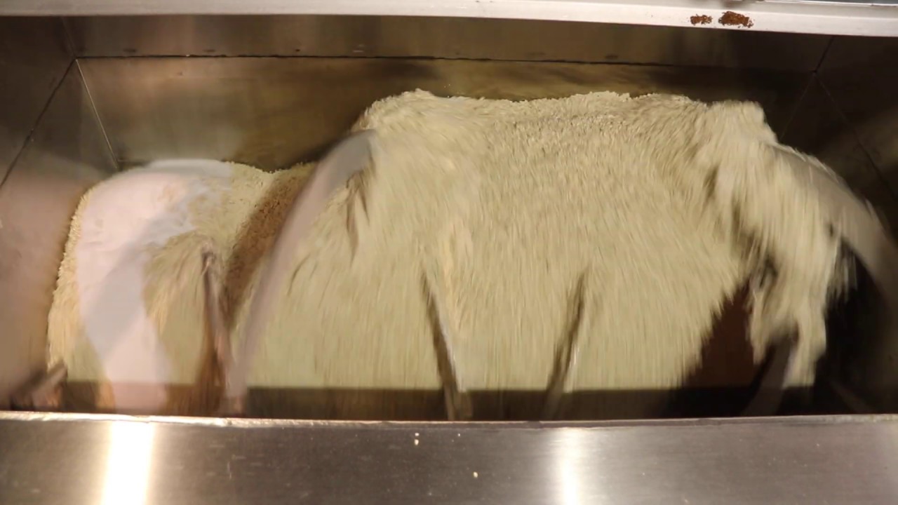 Powder Technic Ribbon Blender RB250 mixing powders and granules - YouTube