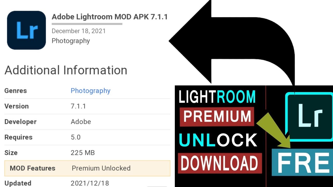 How To Download Lightroom Pro Mod Apk | Lightroom Pro Kese Download ...