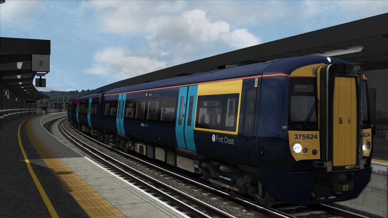 [S1 EP06] Class 375 To Tonbridge Via Strood | Train Simulator 2020 ...