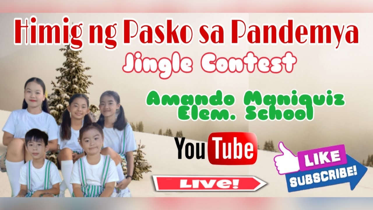 DEPED Christmas Jingle Making Contest 2021"Tunay na Diwa ng Pasko ...