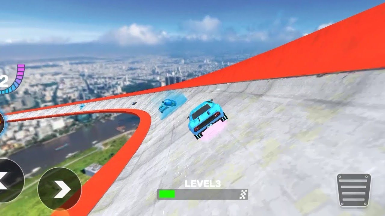 New Car game 4k gameplay Best Cra game 2024 l Car jumping game 🆕 place ...