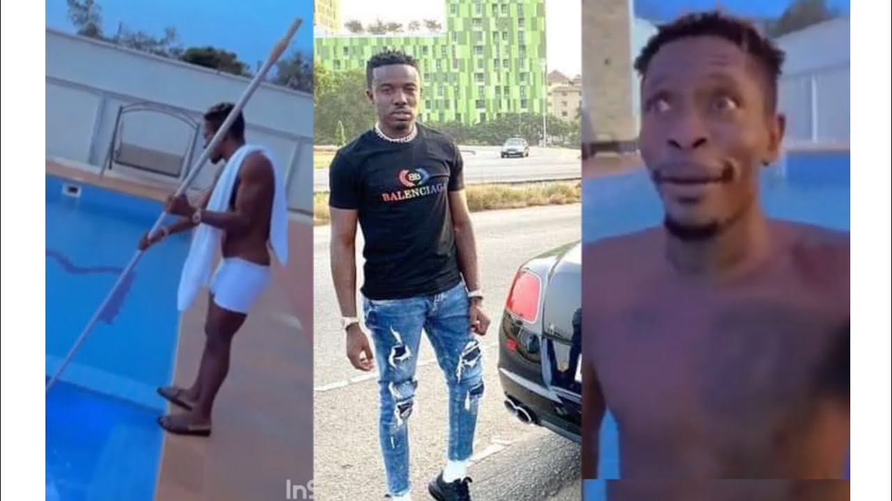 Shatta wale is different artist chilling on his multi million dollar's ...