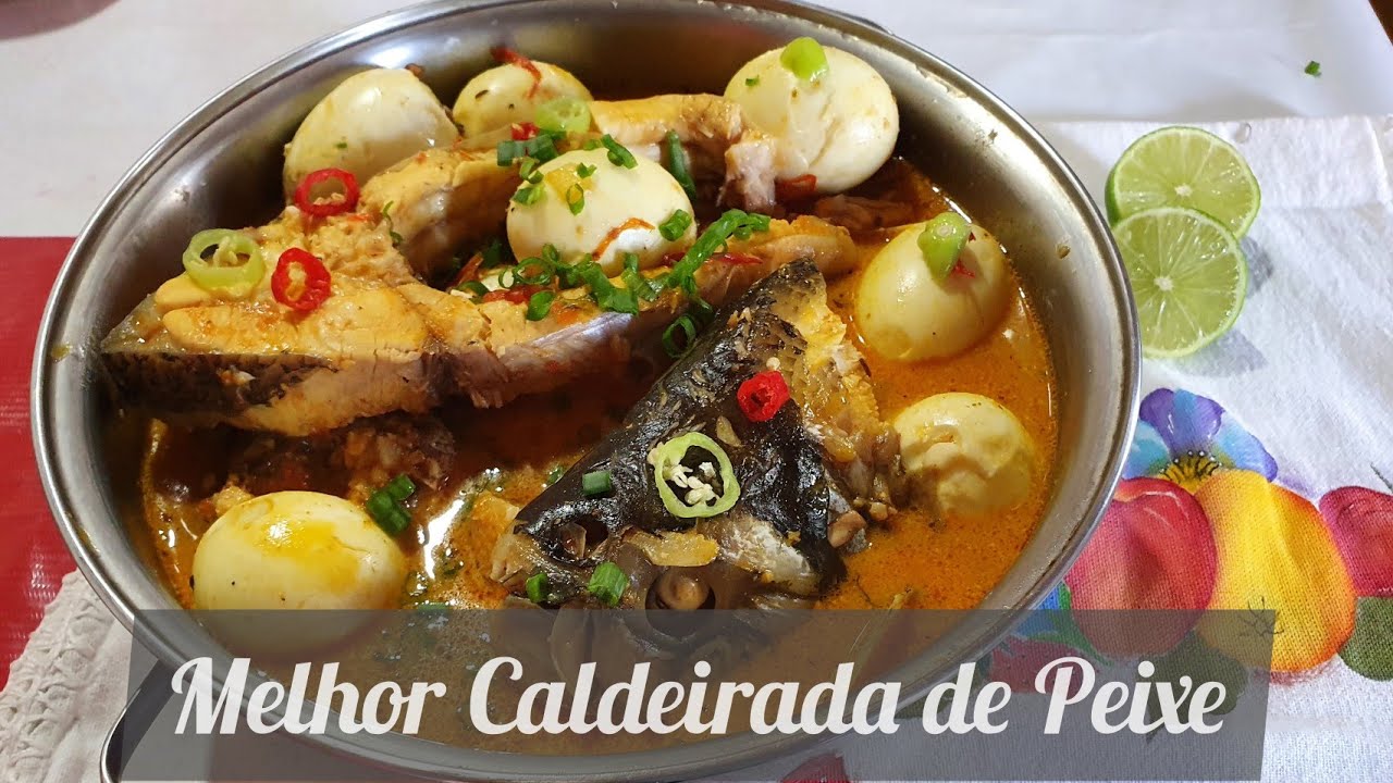 Como Fazer Caldeirada de Peixe com Ovo - YouTube
