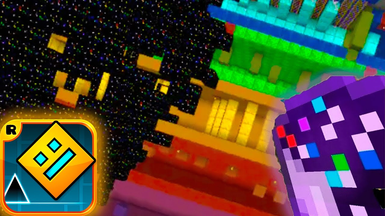 Pibby Glitch the attack of Apocalypse in Geometry Dash | Minecraft PE ...