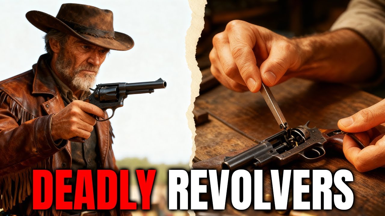 20 DEADLIEST Revolvers Used By Cowboys In The Wild West - YouTube