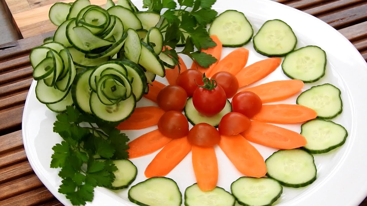 Vegetable Carving Garnish Cucumber Rose Decoration Food Decoration YouTube vegetable-carving-garnish-cucumber-rose-decoration-food-decoration-youtube