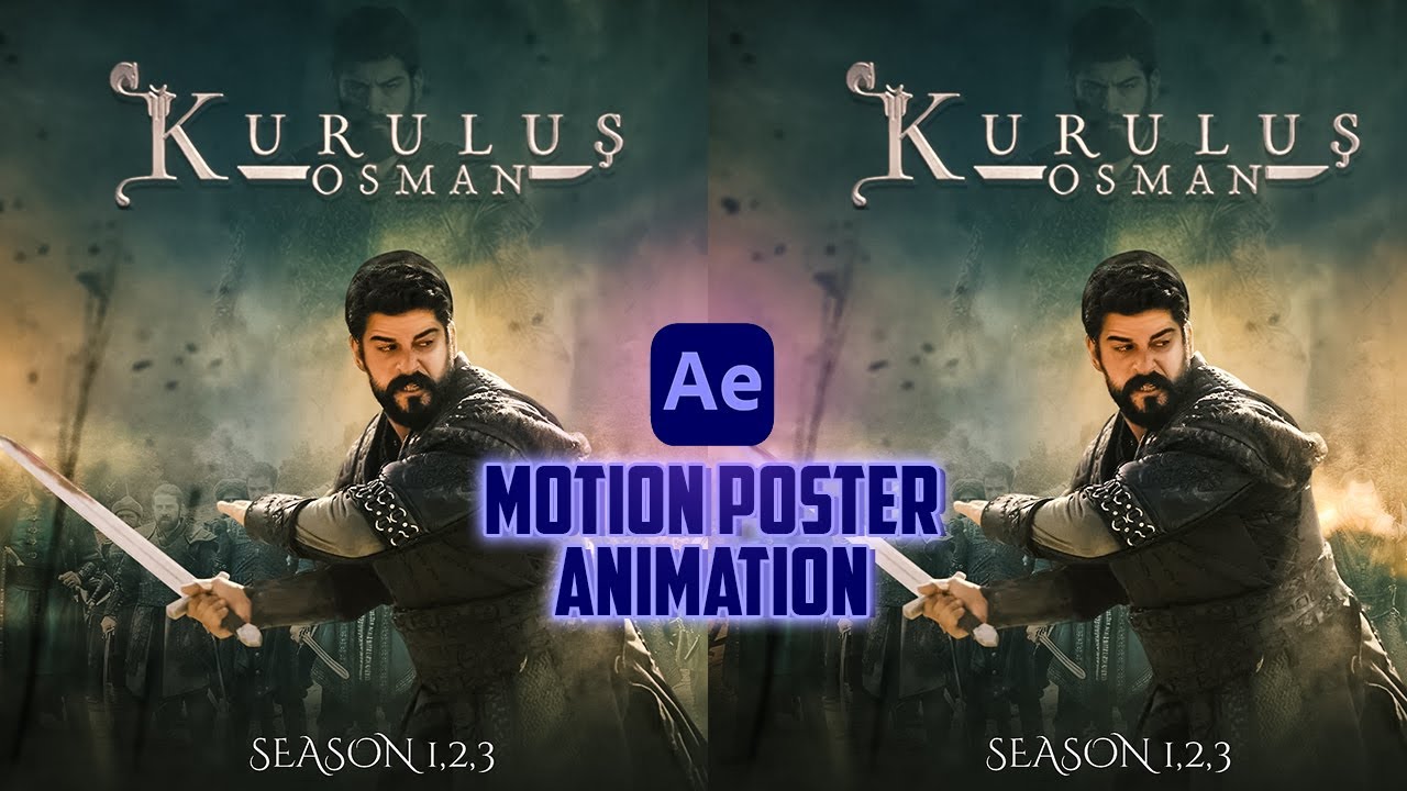 Motion Poster Design Adobe After Effects Tutorial - YouTube