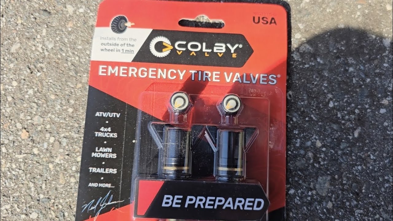 Emergency Motorcycle Valve Stem Repair from Outside of Tire - YouTube