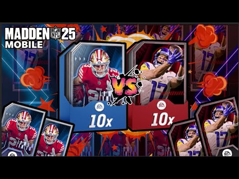 25x ALL-PRO VS 25x MADDEN PACK BATTLE PACK OPENING | MADDEN MOBILE 25 ...
