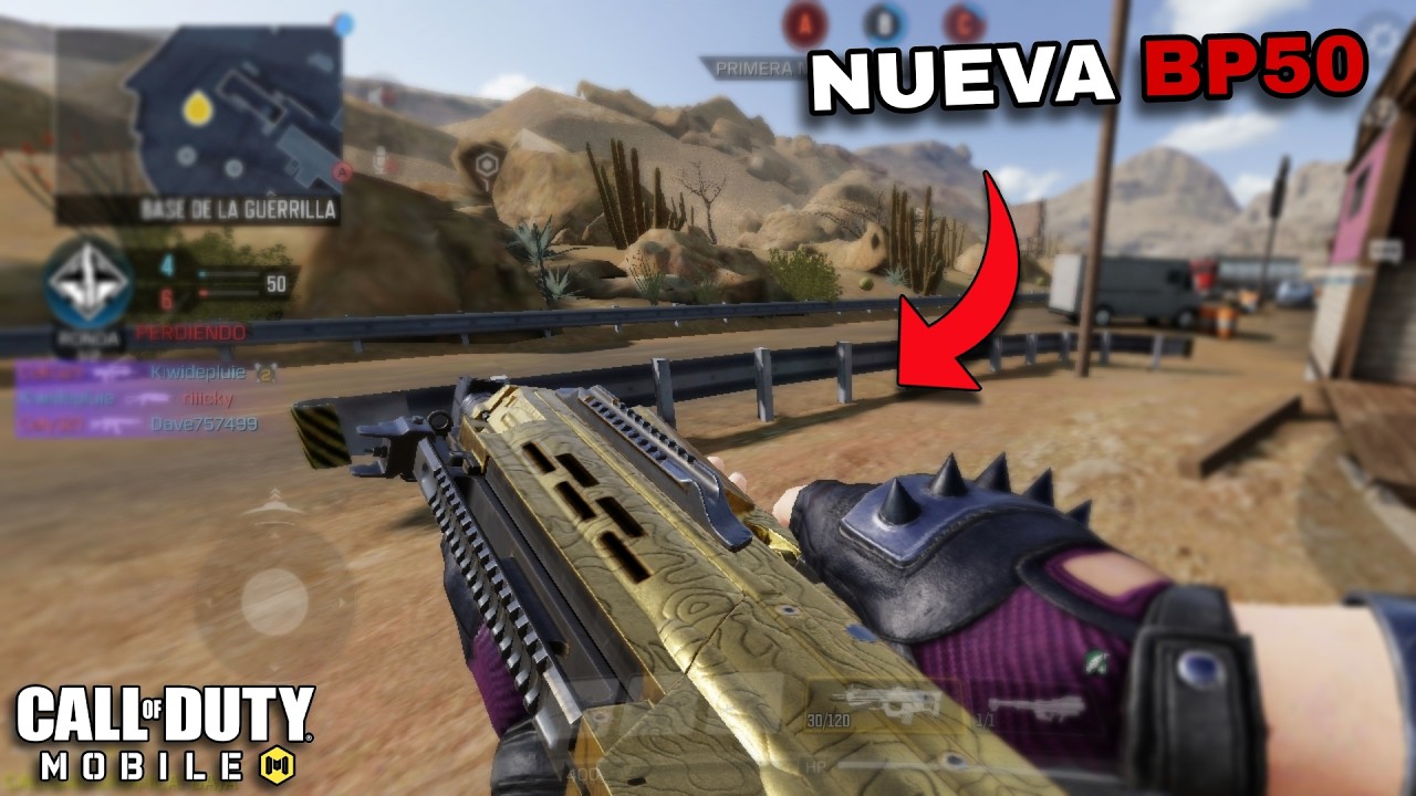 La BP50 es la NUEVA MG42 en Call Of Duty Mobile - YouTube