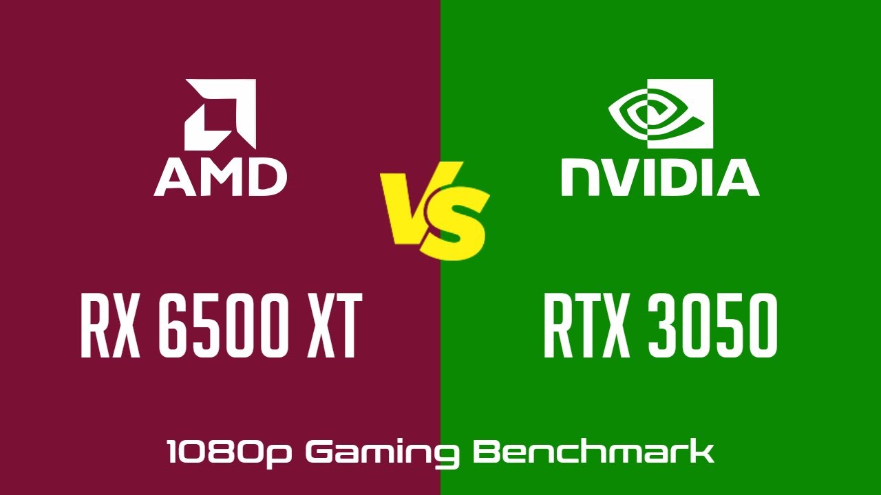 AMD Radeon RX 6500 XT vs nVidia GeForce RTX 3050 - 1080p Gaming ...