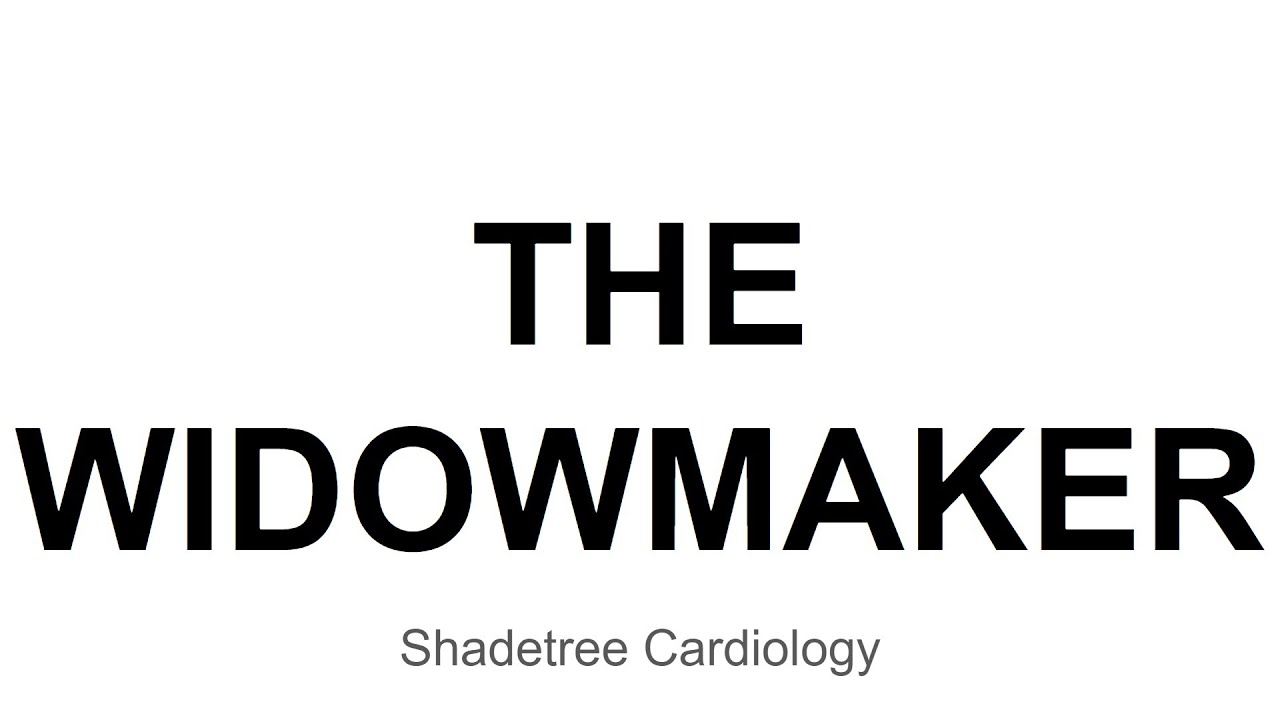 THE WIDOWMAKER: Understanding 12 leads part 3 - YouTube