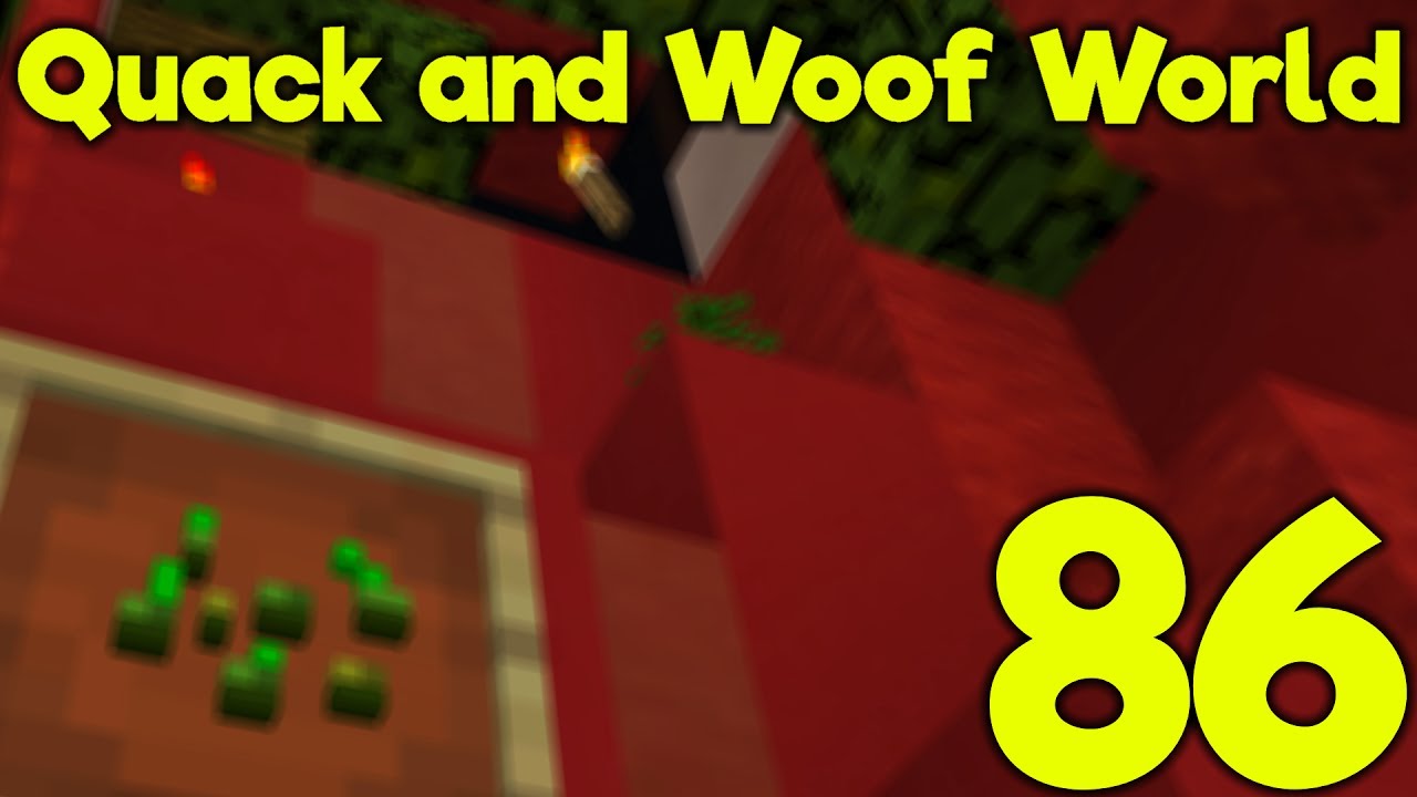 Minecraft Java - Quack and Woof World - Catching Up (86) - YouTube