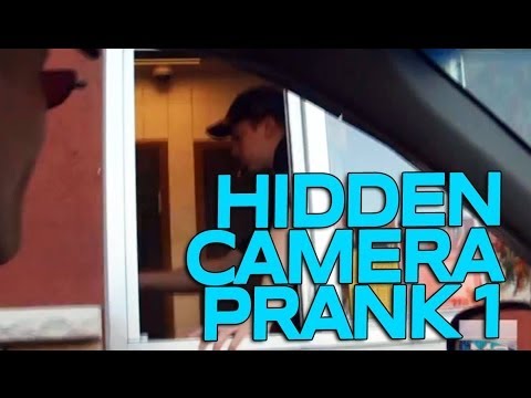 DRIVE THRU HIDDEN CAMERA PRANK! - YouTube