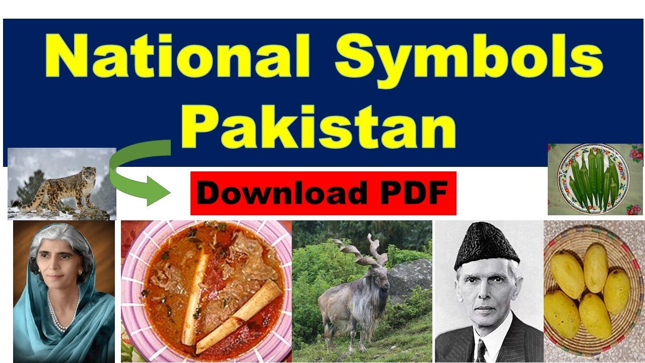 National Symbols of Pakistan MCQs Download PDF || Pak Study Top MCQs ...