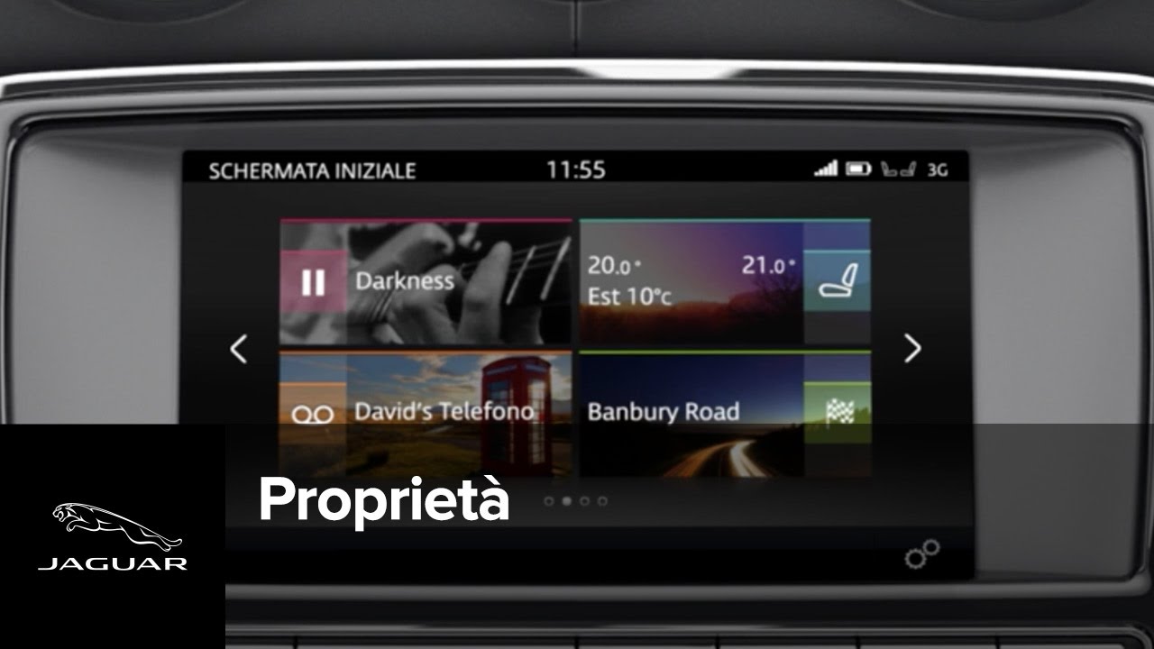 Jaguar XJ | InControl Touch Pro Media System - YouTube