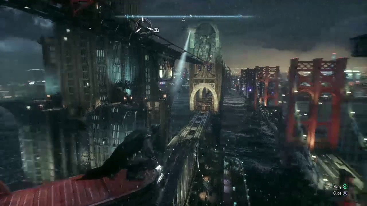 Batman: Arkham Knight Snowing in Gotham - YouTube