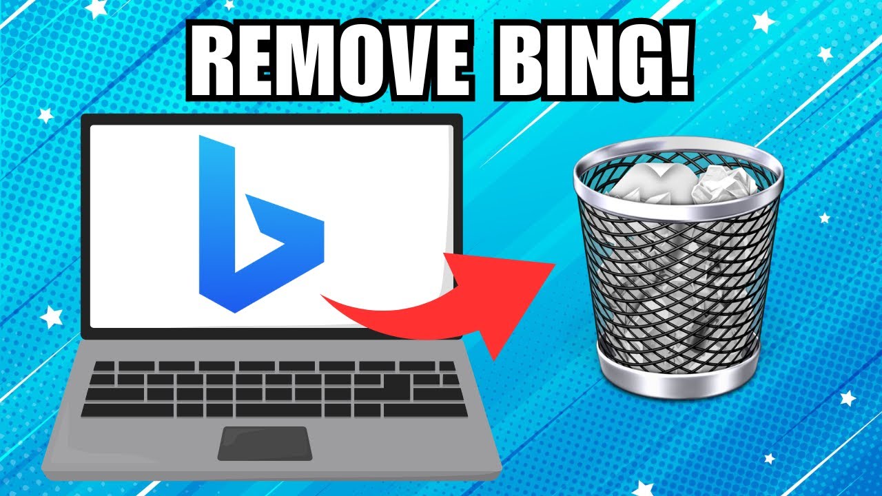 How to Remove Bing Search from Windows 11 & Edge - YouTube