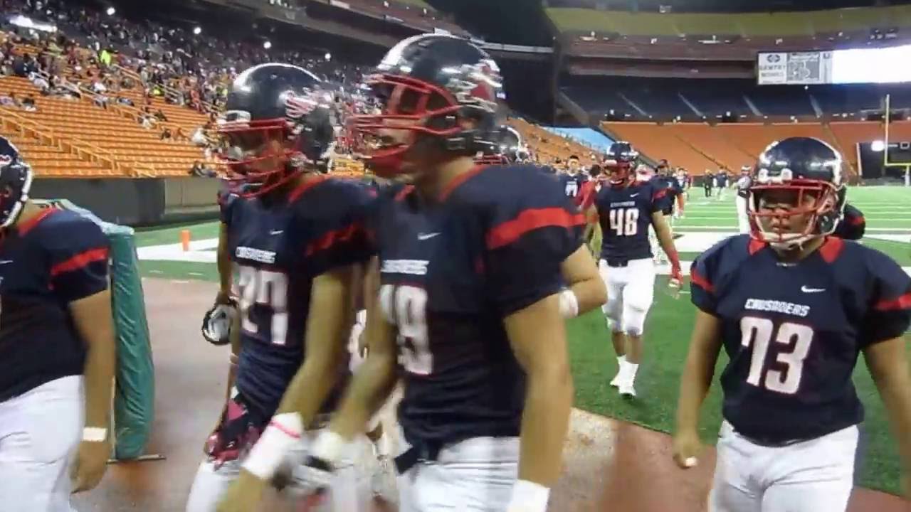 2016 ILH Championship Saint Louis Crusaders Half Time - YouTube