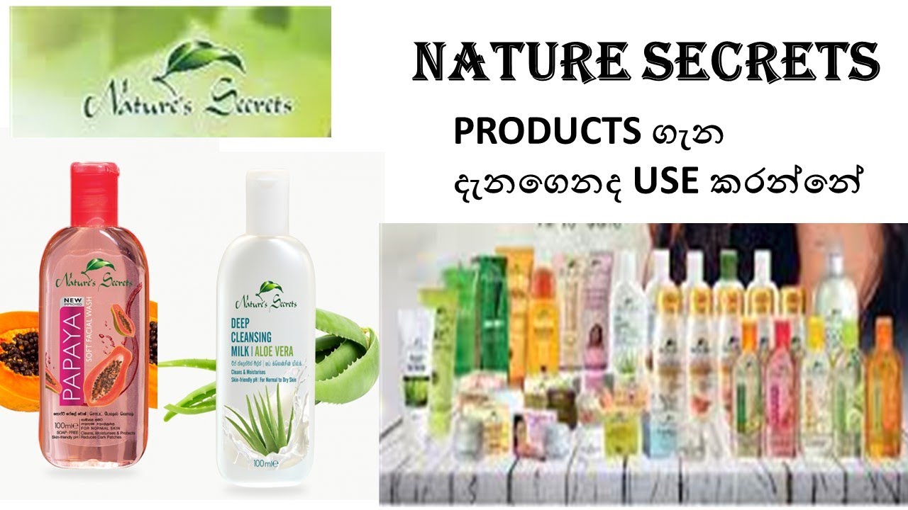 Nature secrets product review - YouTube