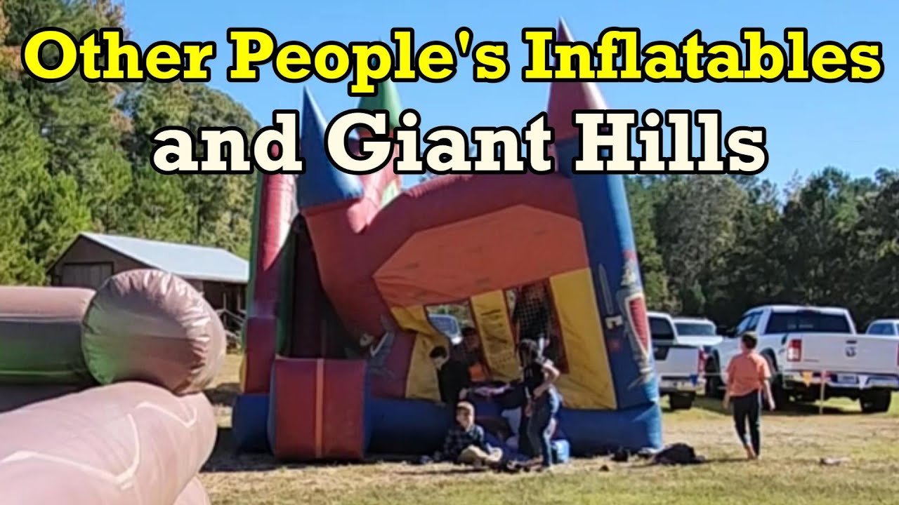 Strange Inflatables and Giant Hills - YouTube