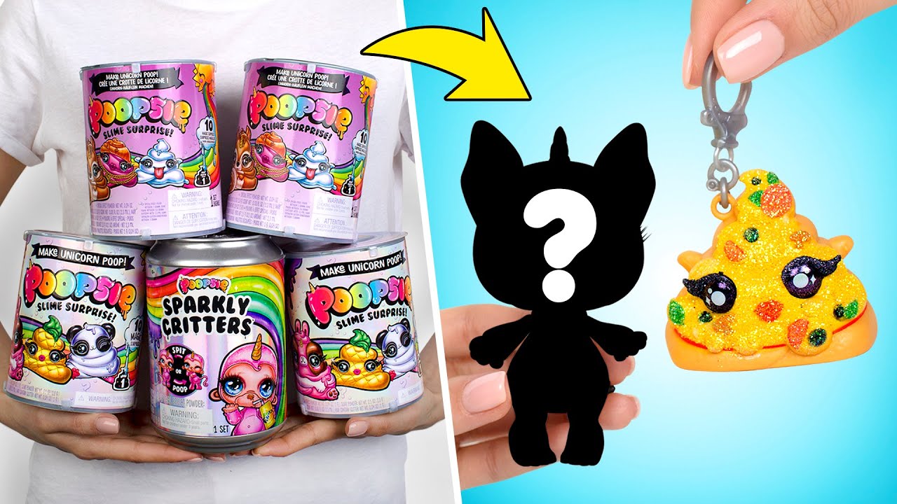 نشاط كبير لفتح علب Poopsie Slime Surprise! - YouTube