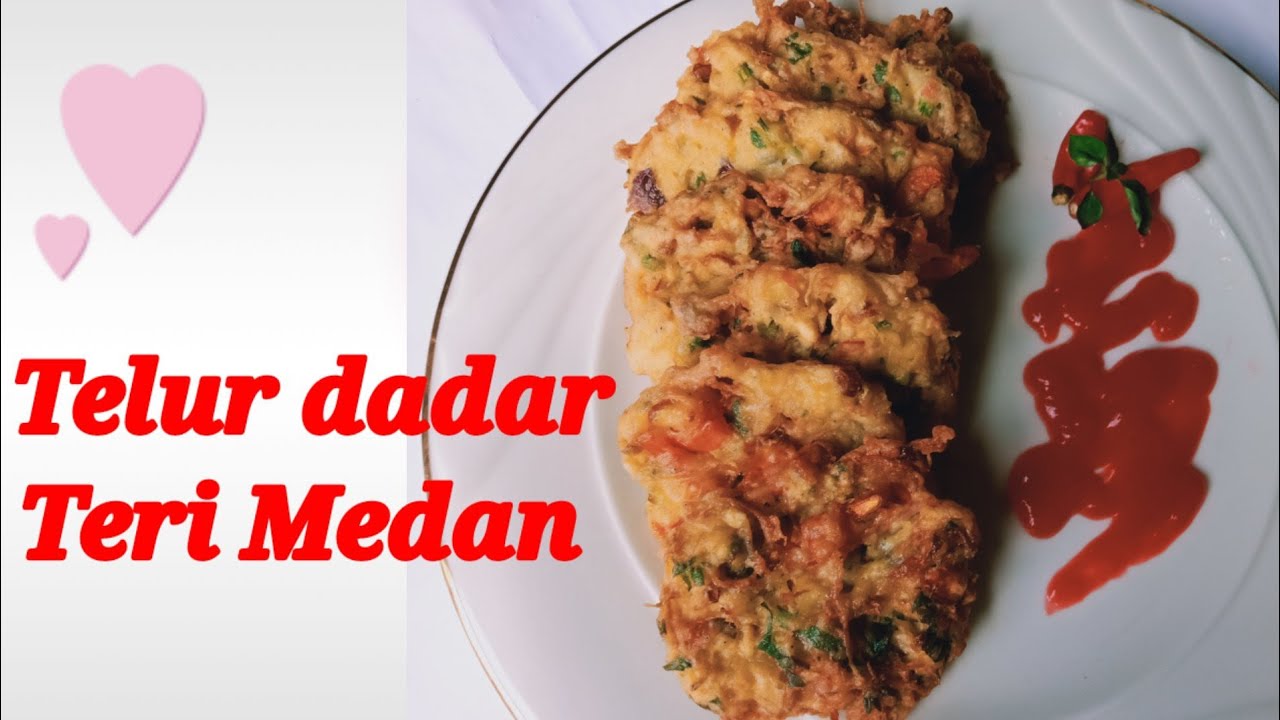 Telur Dadar Teri Medan || Sangat enak mudah dan simpel buatnya - YouTube