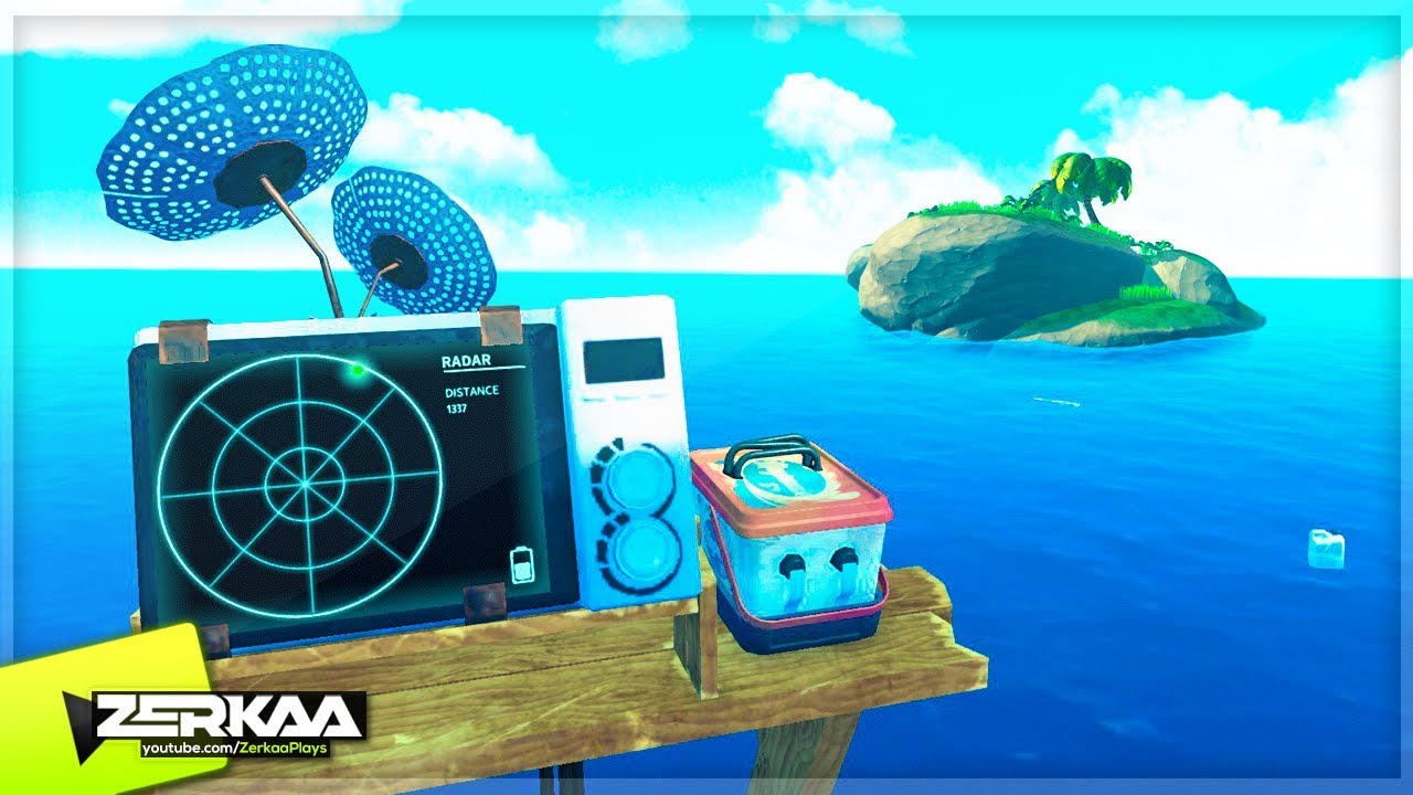 WE BUILT A WORKING RADAR! (Raft #7) - YouTube