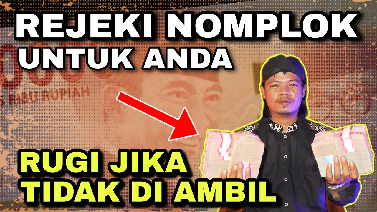 REJEKI NOMPLOK UNTUK ANDA, RUGI JIKA TIDAK DI AMBIL ‼️ - YouTube