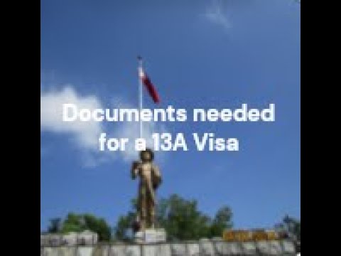 Documents you need for a 13A Permanent Resident Visa in the Philippines ...