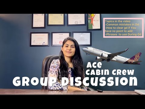 CABIN CREW GROUP DISCUSSION MISAKES | WATCH AND PASS GD 100% - YouTube
