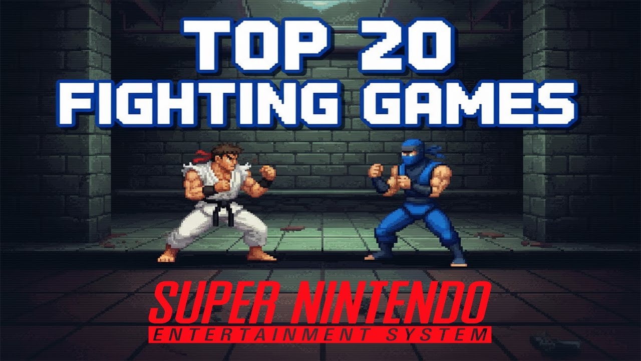 Top 20 SNES Fighting Games We’ll Never Forget - YouTube