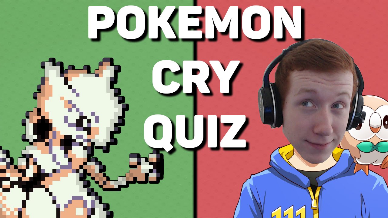 POKEMON CRY CHALLENGE - YouTube