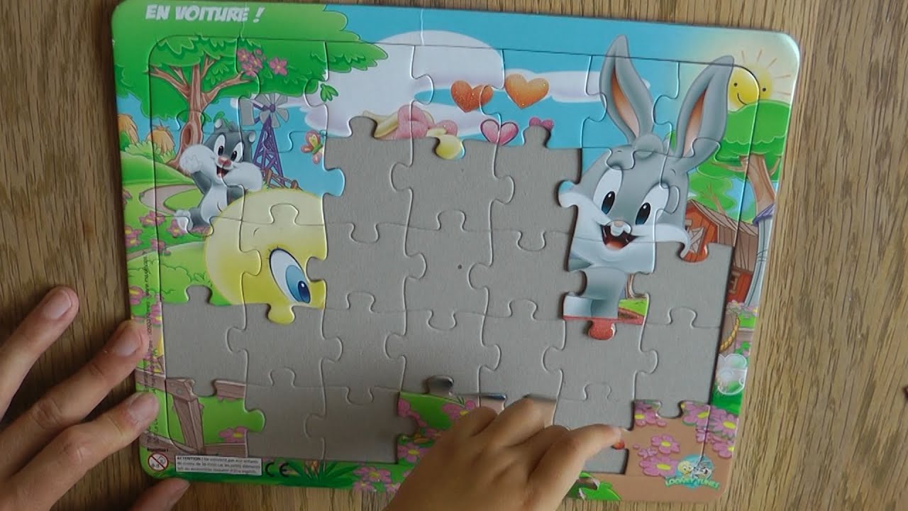 Looney Tunes Jigsaw puzzle | Baby Looney Tunes - YouTube