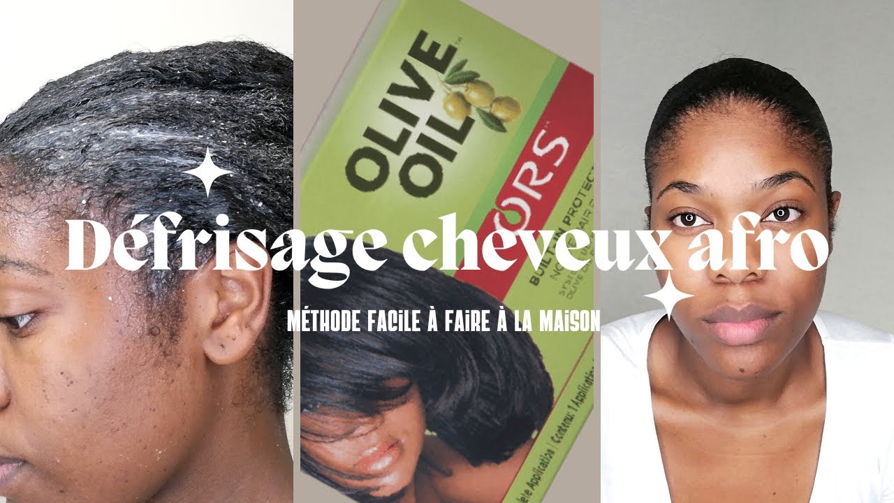 DEFRISER SES CHEVEUX CREPUS - YouTube