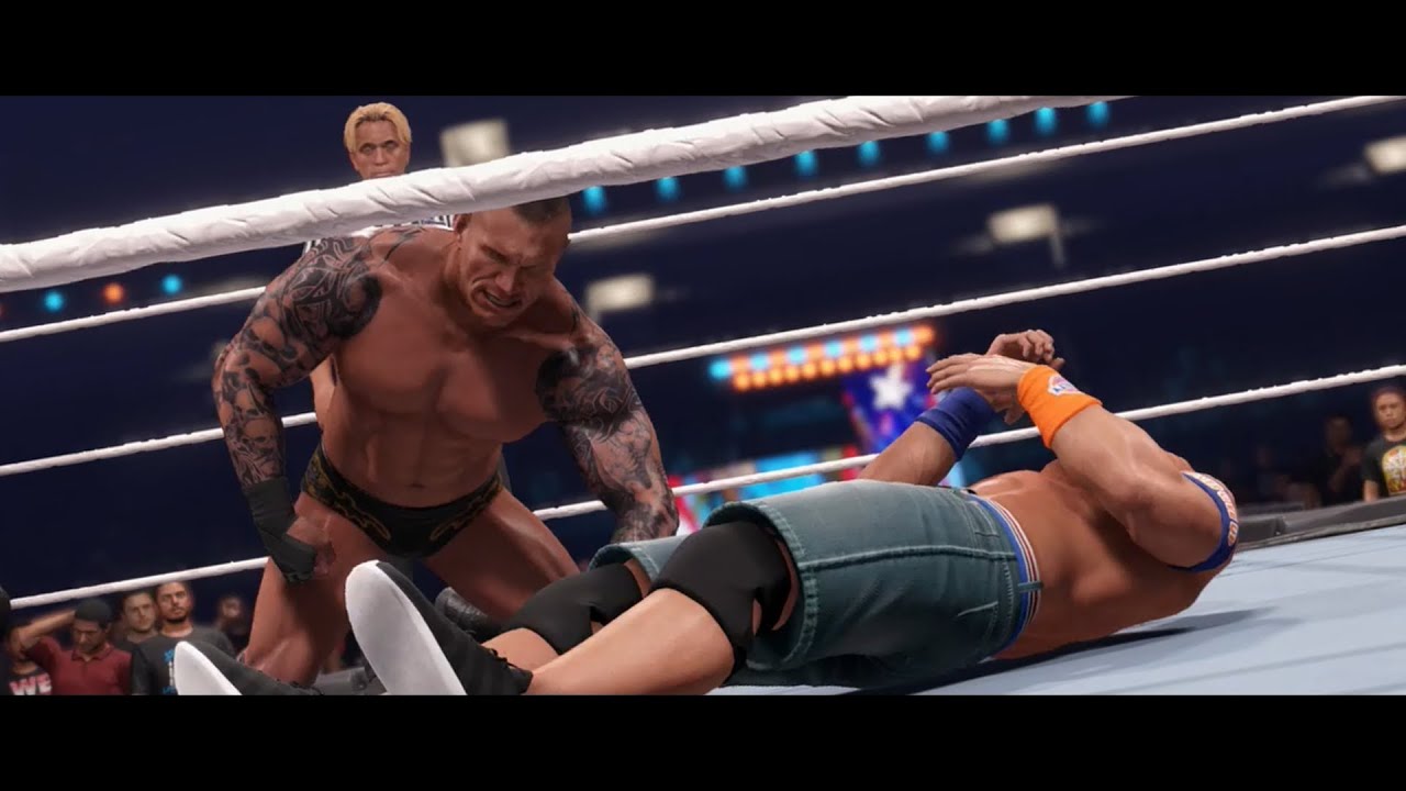 John Cena vs Randy Orton | WWE Backlash Cinematic Full Match Highlights (WWE 2K Gameplay ...