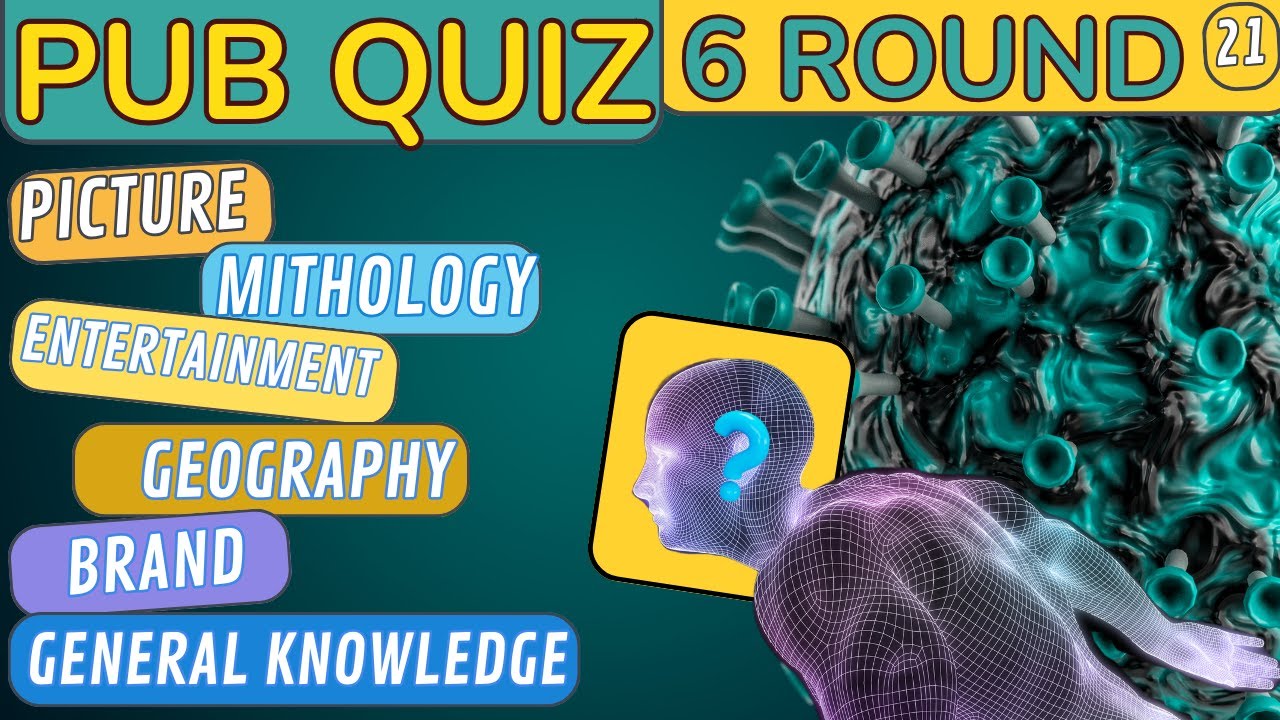 Virtual Pub Quiz Showdown: Test Your Knowledge! Pub Quiz 6 Rounds. No ...