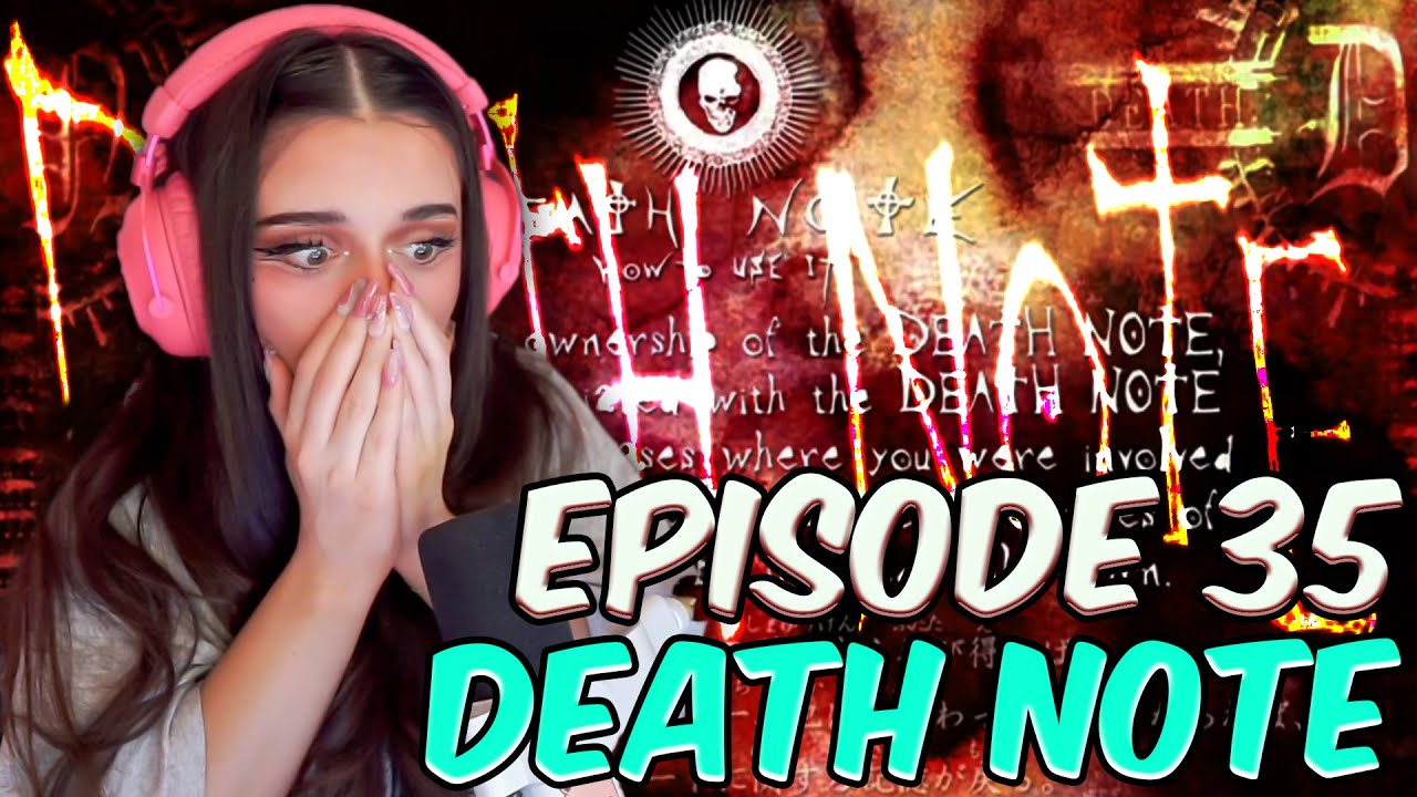 LIGHT IS INSANE .. Death Note Episode 35 // REACTION - YouTube