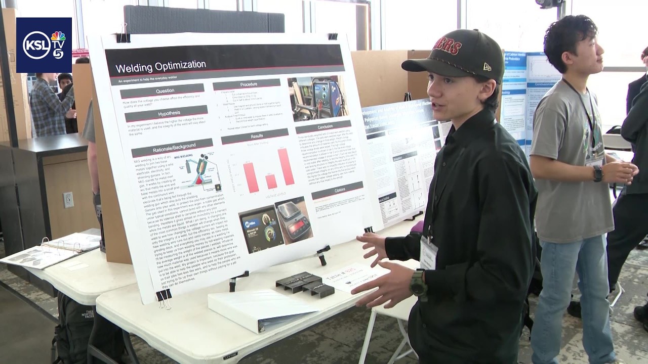 Hundreds compete at U. Science & Engineering Fair - YouTube