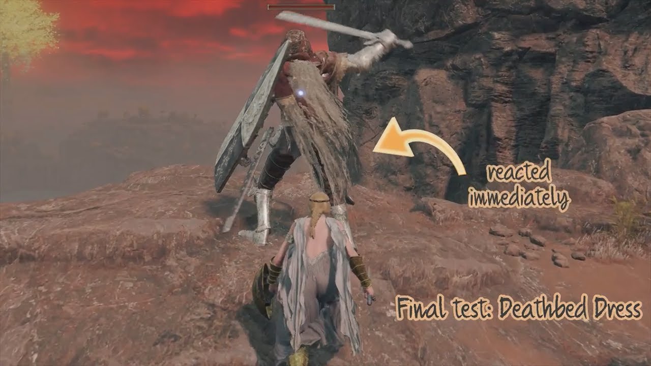 Elden Ring - Deathbed Dress Breaks Stealth (patch 1.05) - YouTube
