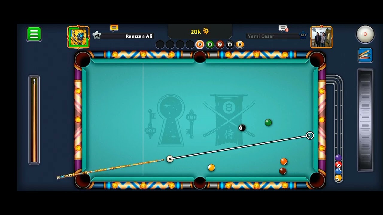 8 ball pool ..my first video.plz subscribe to now be..@8 ball pool king ...