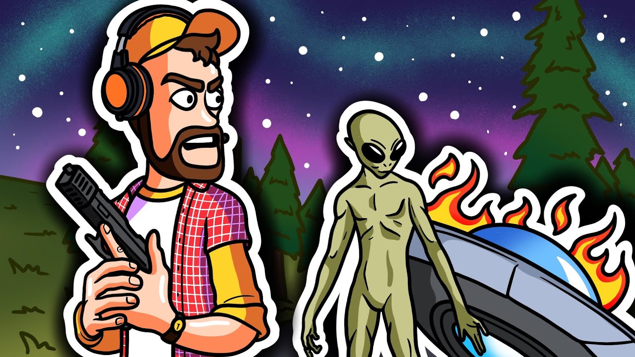 We Found a Mysterious ALIEN Crash Site?! (Garry's Mod Gameplay Roleplay ...