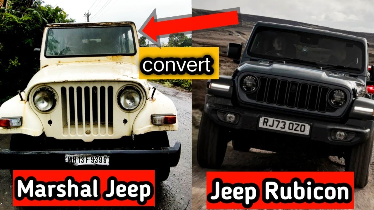 marshal ka top complete kar diya 🥳| part 3 | jeep marshal converted in ...